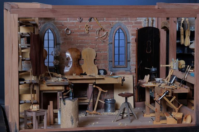 The Strad - Photo gallery: The tiniest violin studio you’ll see today ...